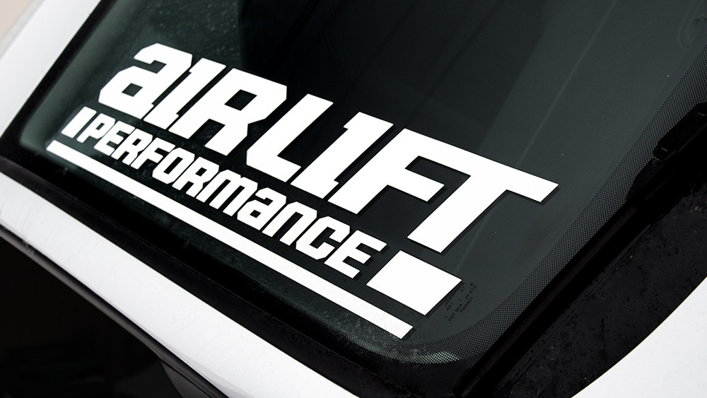 Windshield Decal - Air Lift Performance