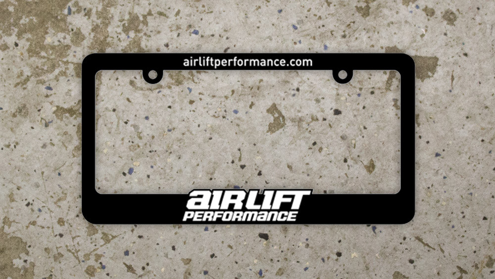 License Plate Frame - 00624 - Air Lift Performance
