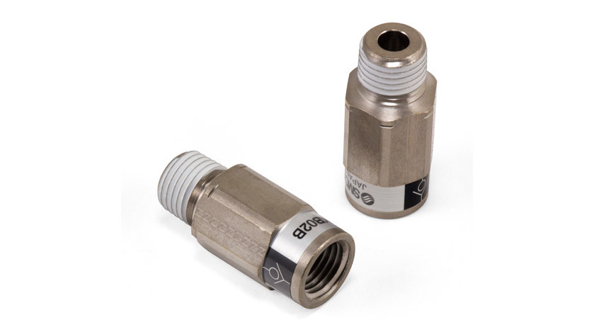 Check Valve - 1/4" FNPT x 1/4" MNPT - SMC # AKB02B-N02S - 22662 - Air ...