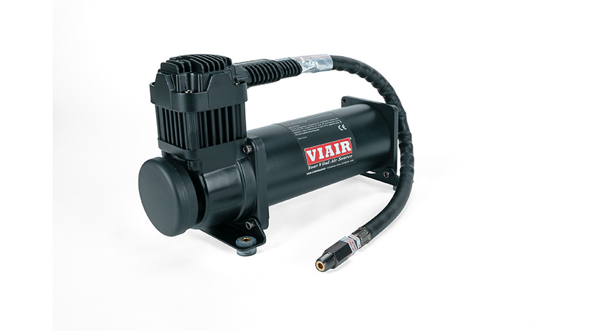 24" FLO Tank w/ Viair 444c black Compressor, 1/4" & 3/8" fittings and ...