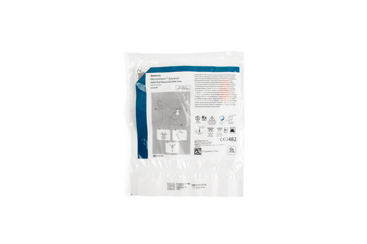 Microstream™ Advance oral/nasal filter line adult (100ct) - Stryker ...