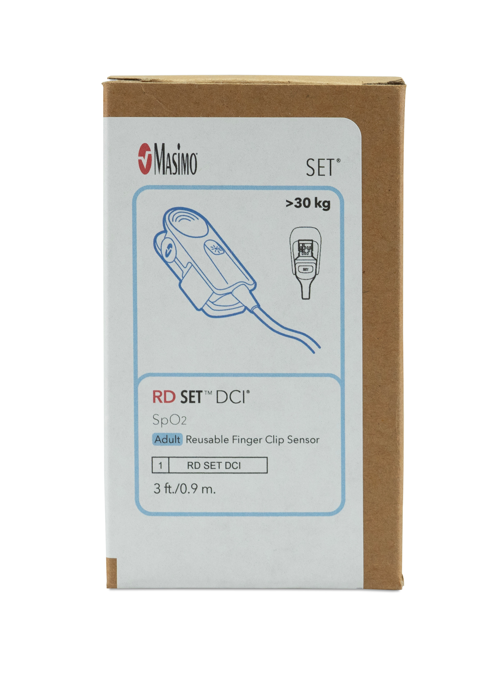 Masimo® RD SET DCI, 3ft. Adult Reusable Sensor, 1/box