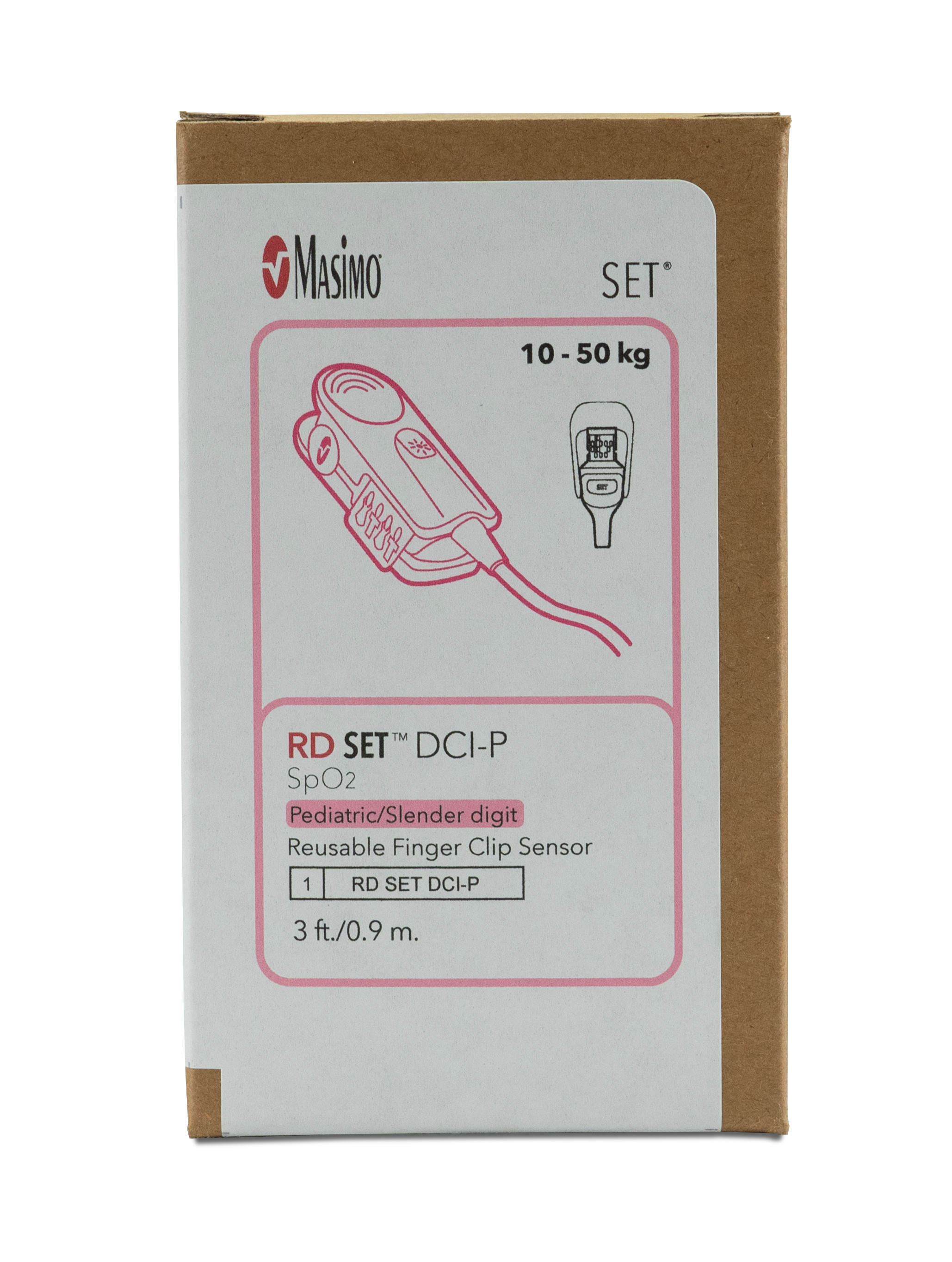 Masimo® RD SET DCIP, Pediatric Reusable Sensor, 1/box