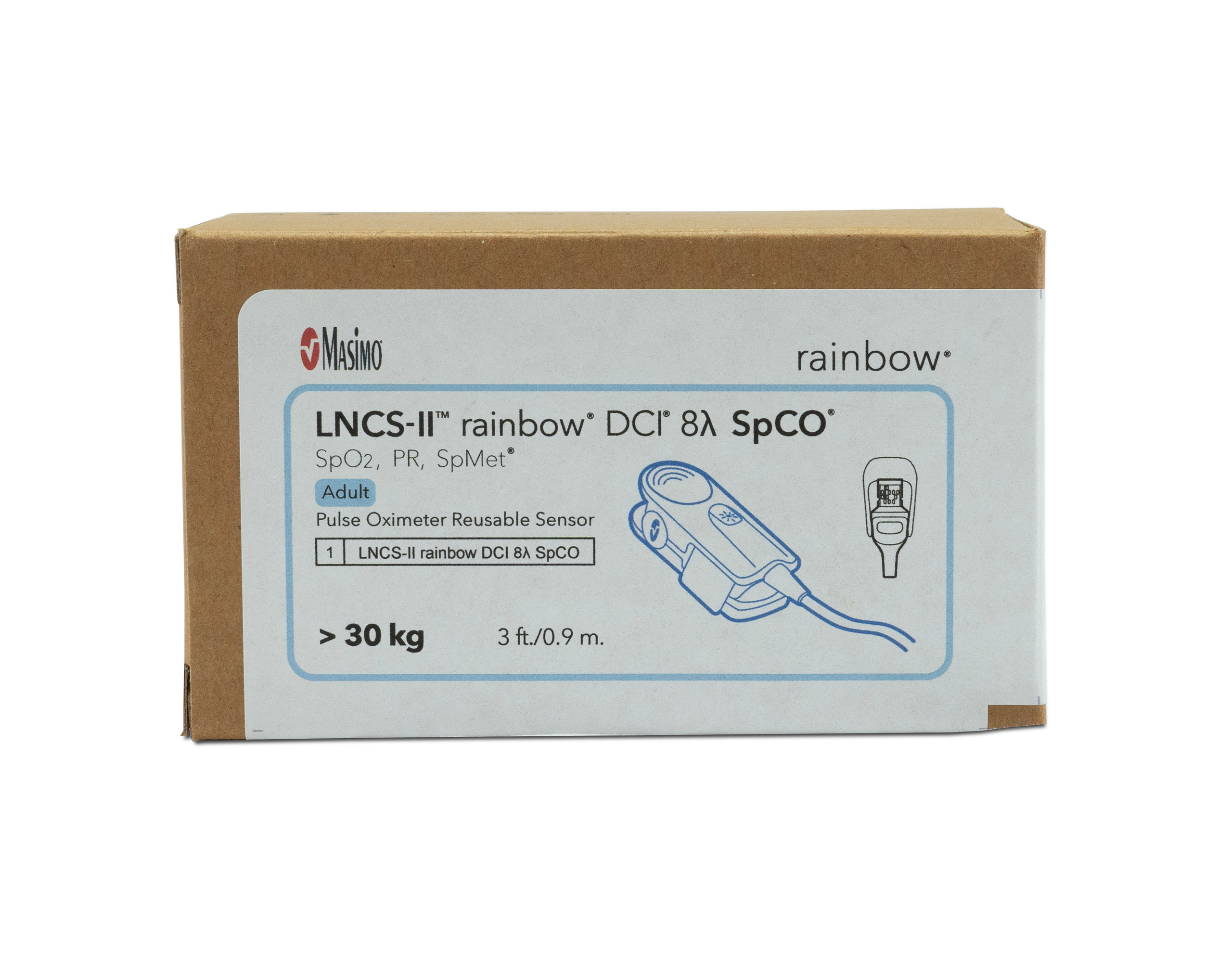 Masimo® Lncs Ii Rainbow® Dci 8λ Spco Adult Reusable Sensor