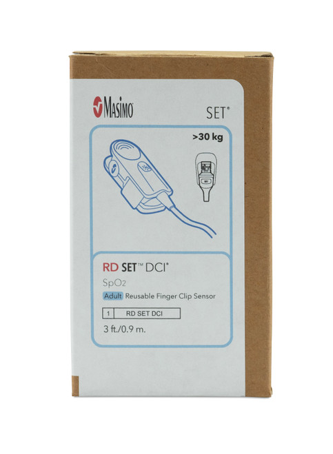 Masimo® RD SET DCI, 3ft. Adult Reusable Sensor, 1/box