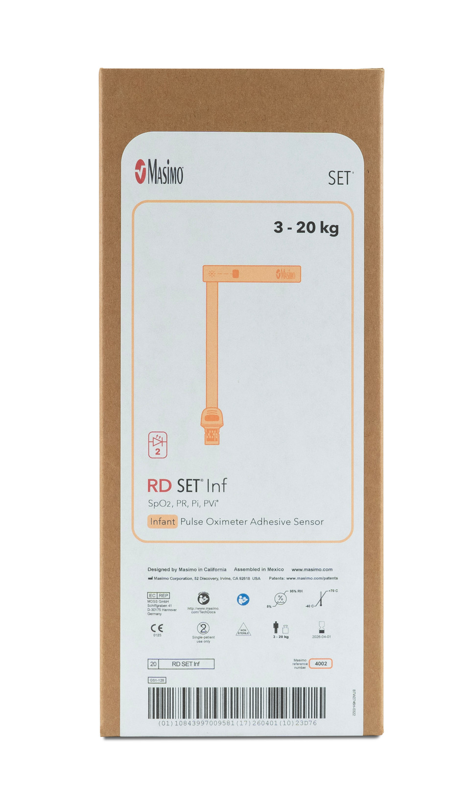 Masimo® RD SET Infant Adhesive Sensor