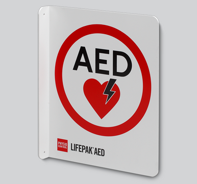 AED Location Sign (T-mount) - Stryker Corporation - Emergency Care
