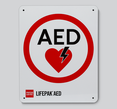 AED Location Sign (Flat)