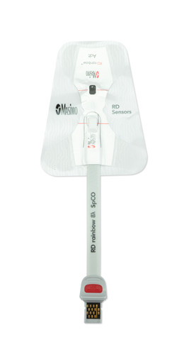 Masimo® RD rainbow Adt 8λ SpCO, SpO2, and SpMet, Adult Adhesive Sensors