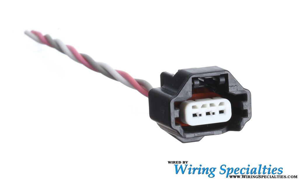 VQ35 Uprev Cam Connector - black | Wiring Specialties