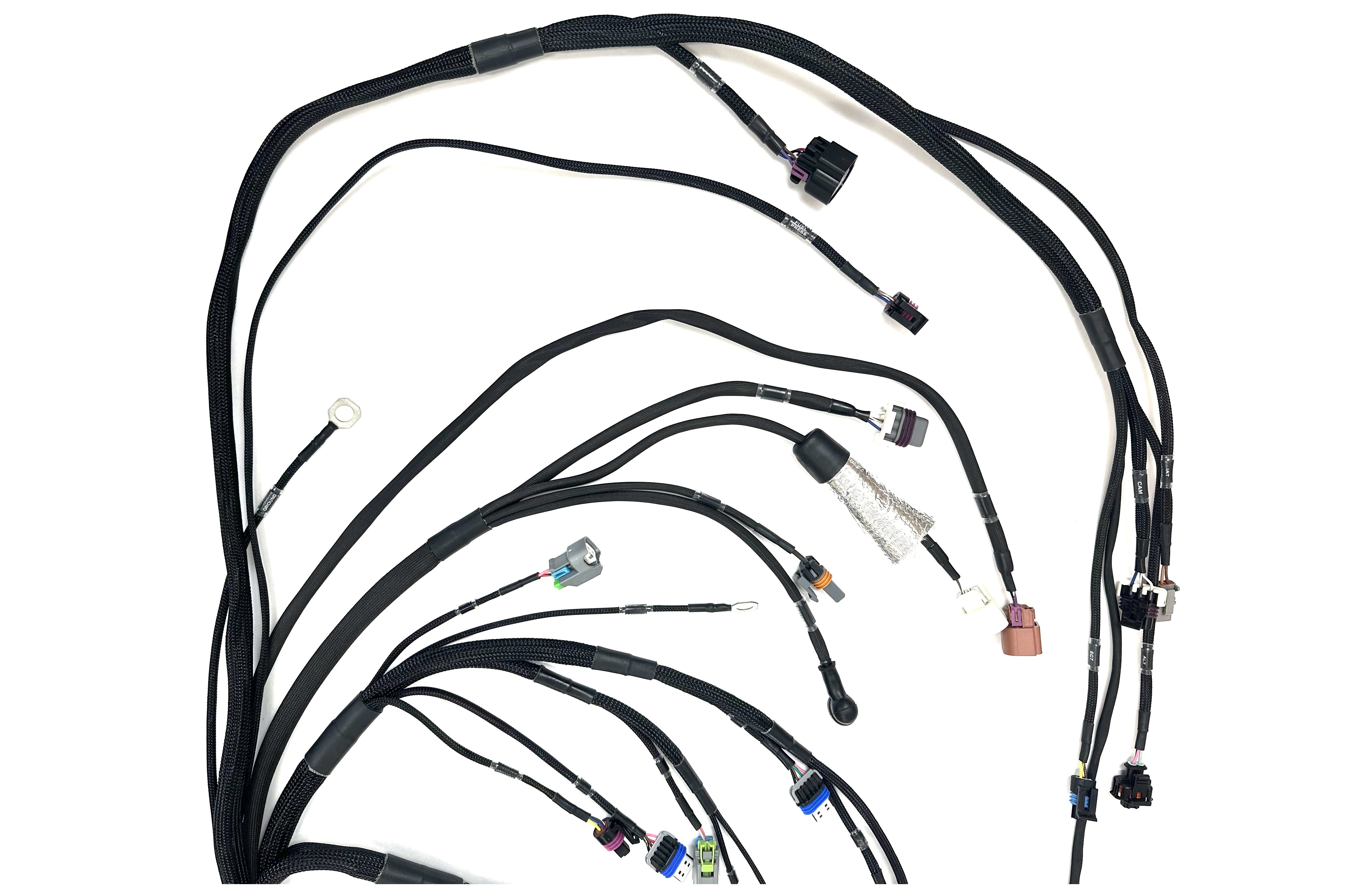 Standalone LS3 / VORTEC DBW Swap Wiring Harness for Haltech Elite 2500 ...