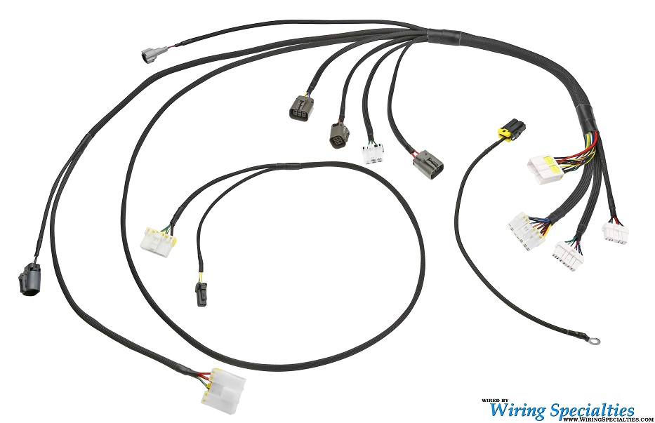 R32 GTR RB26DETT Wiring Harness for Haltech 2500 ECU | Wiring Specialties