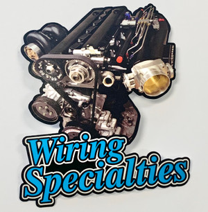 Wiring Specialties 2JZ Engine Sticker - Wiring Specialties