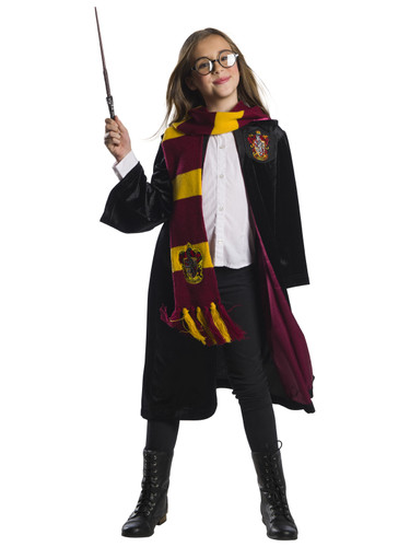 HARRY POTTER DELUXE ROBE WITH ACCESSORIES, CHILD | Harry Potter Robe ...