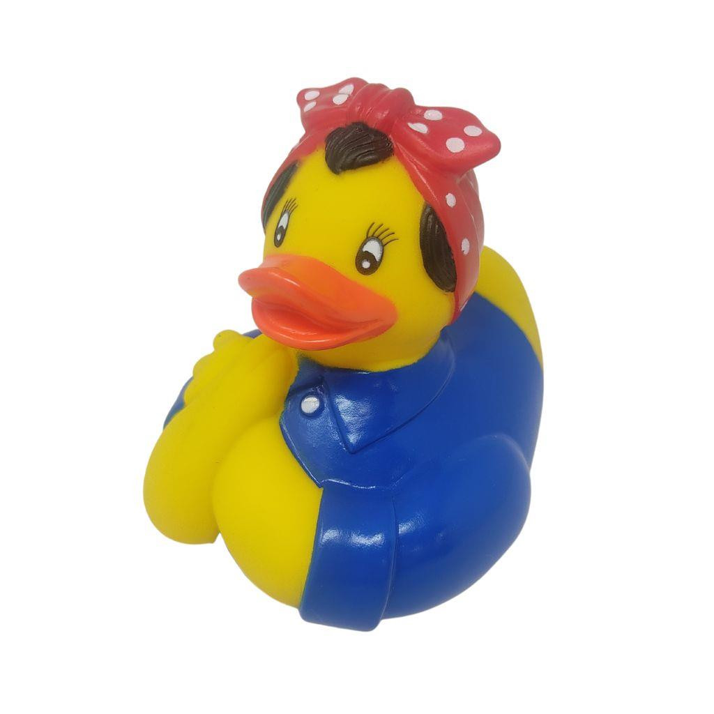 Rosie the Riveter rubber duck - America's National Churchill Museum Store