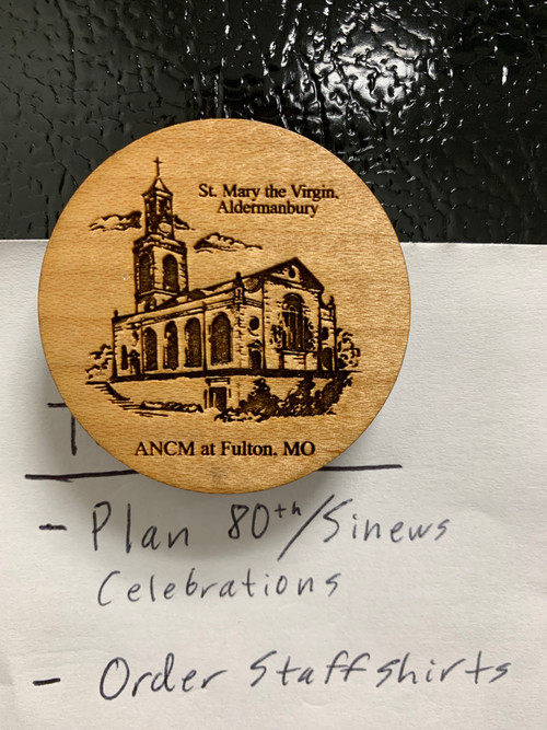 St. Mary Church Magnet - America's National Churchill Museum Store