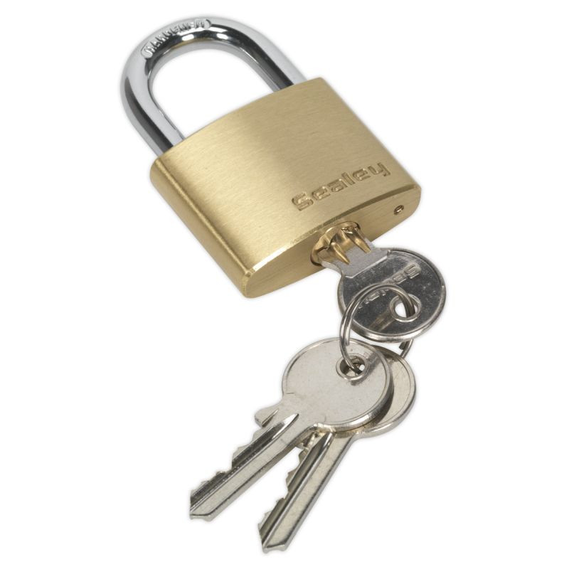 PL101 Brass Body Padlock 40mm - Diamond Industrial Supplies