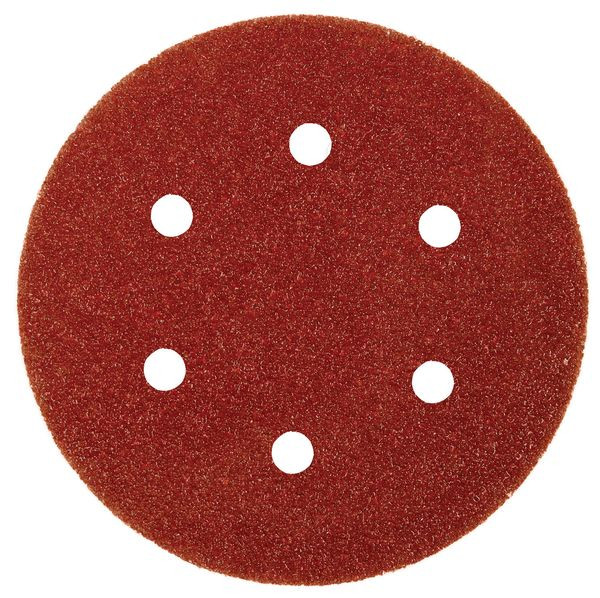 Hook & Loop Disc 150mm 6 Holes (25) Alum Oxide 120G - Diamond ...
