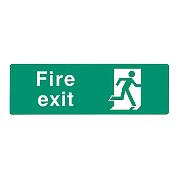 600 x 200mm SR Fire Exit Final Exit Sign - Diamond Industrial Supplies