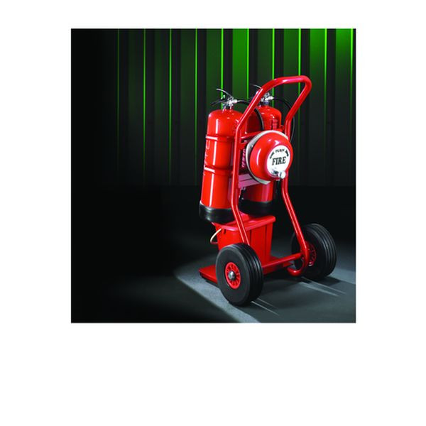 Mobile Fire Point Metal Trolley - Diamond Industrial Supplies