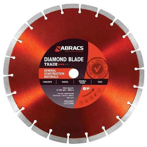 125mm x 10mm x 22mm GCM Trade Diamond Blade - Diamond Industrial Supplies