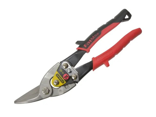 Stanley Red Aviation Snips Left Cut 10in/250mm - Diamond Industrial ...