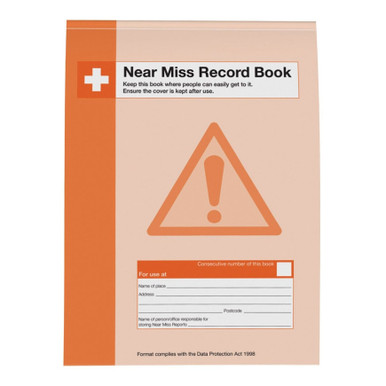 Click Medical Near Miss Record Book - Diamond Industrial Supplies