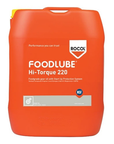 Rocol 15526 FOODLUBE 220 Hi-Torque Gear Oil 5ltr - Diamond Industrial ...