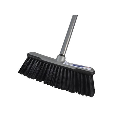 300mm Soft Broom with Screw On Handle 1.2mtr - Diamond Industrial Supplies