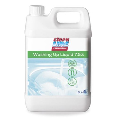 Cleanline Washing Up Liquid 5ltr - Diamond Industrial Supplies