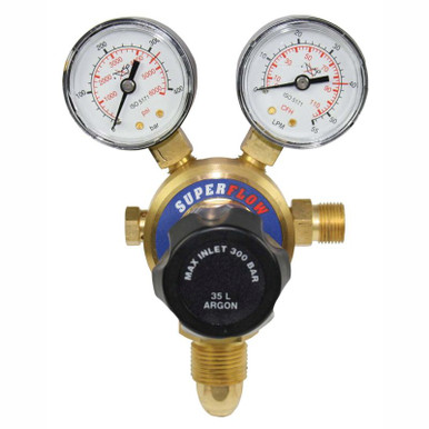 Superflow 2G Argon/CO2 Regulator 35 LPM - Diamond Industrial Supplies