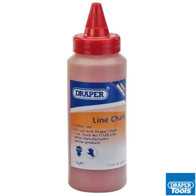 115g Plastic Bottle of Red Chalk for Chalk Line - Diamond Industrial ...
