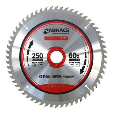 TCT Blade 250mm x 30mm x 40T Wood - Diamond Industrial Supplies