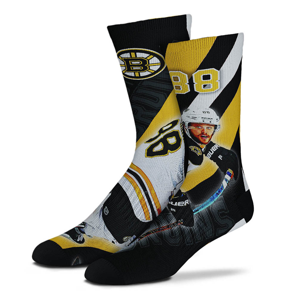 Pastrnak Player Stripe Socks - Boston ProShop