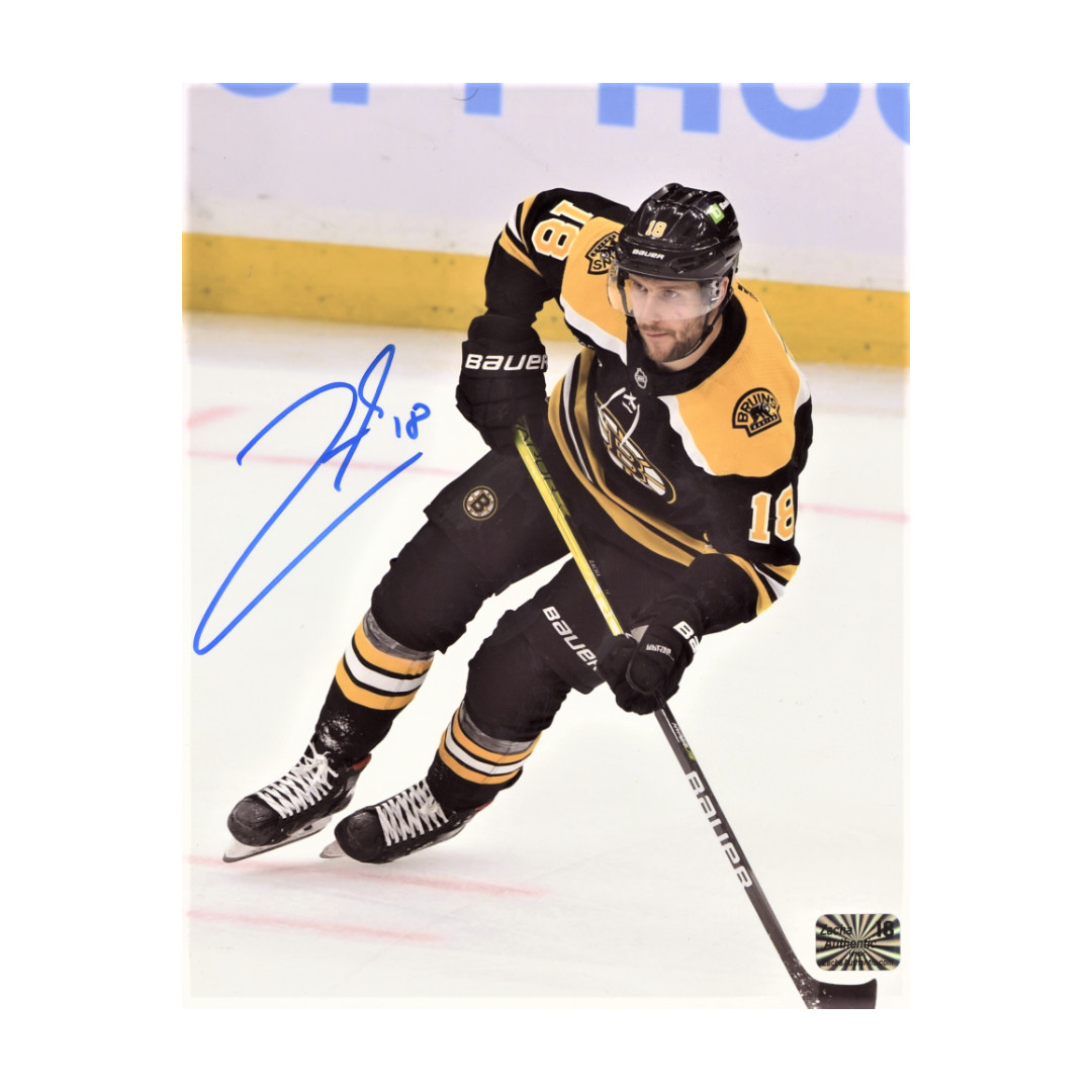 Pavel Zacha Signed / Autographed Home Jersey Photo 8x10 - Boston ProShop