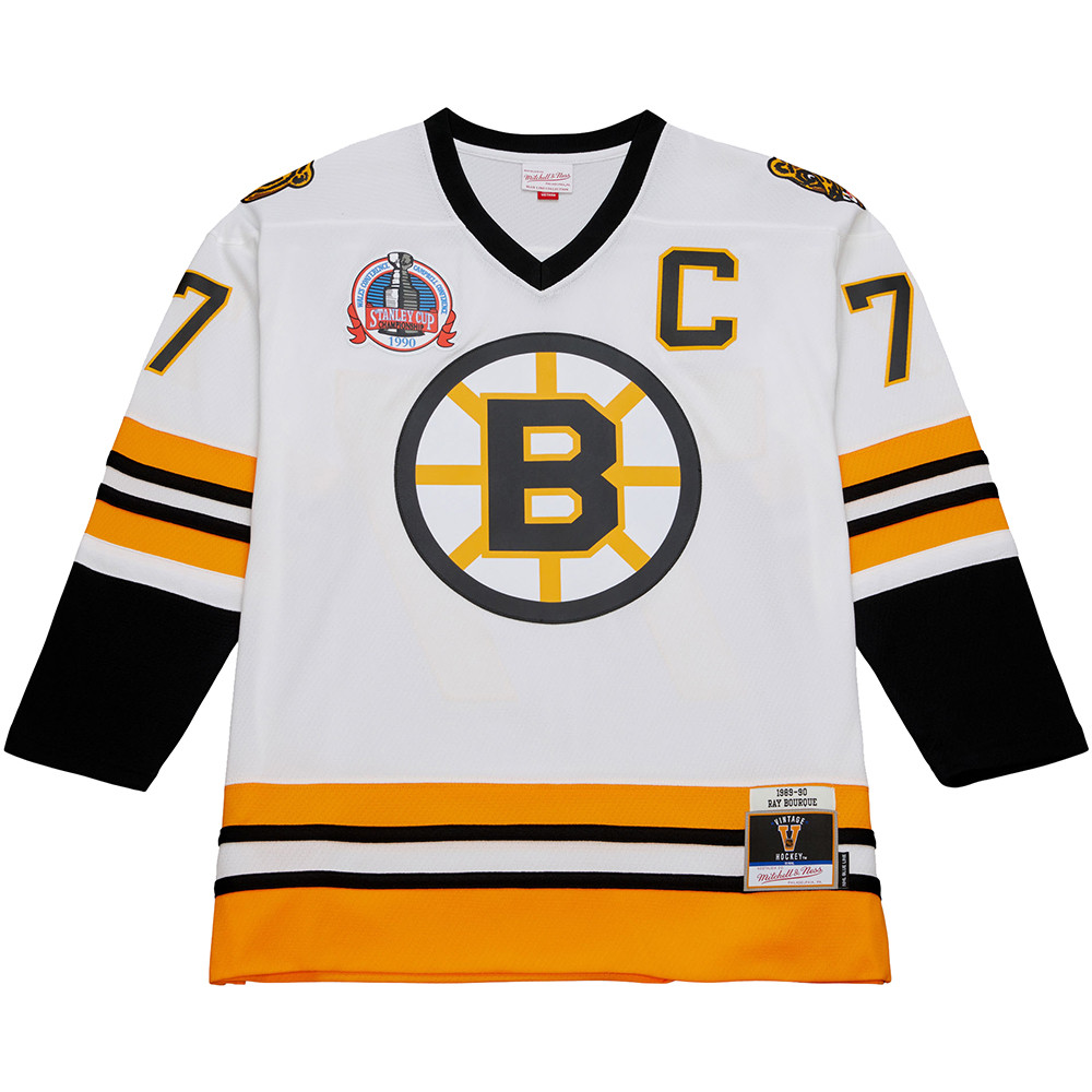 Ray Bourque Blue Line 1989 White Jersey