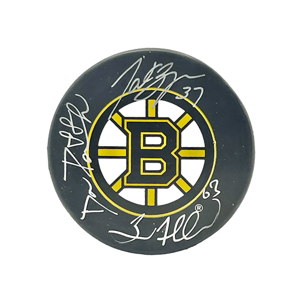 "The Perfection Line" Bergeron, Marchand, Pastrnak Signed / Autographed ...