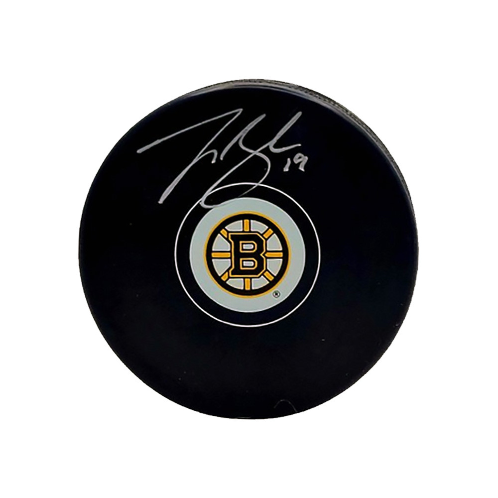 John Beecher Signed / Autographed Basic Logo Puck