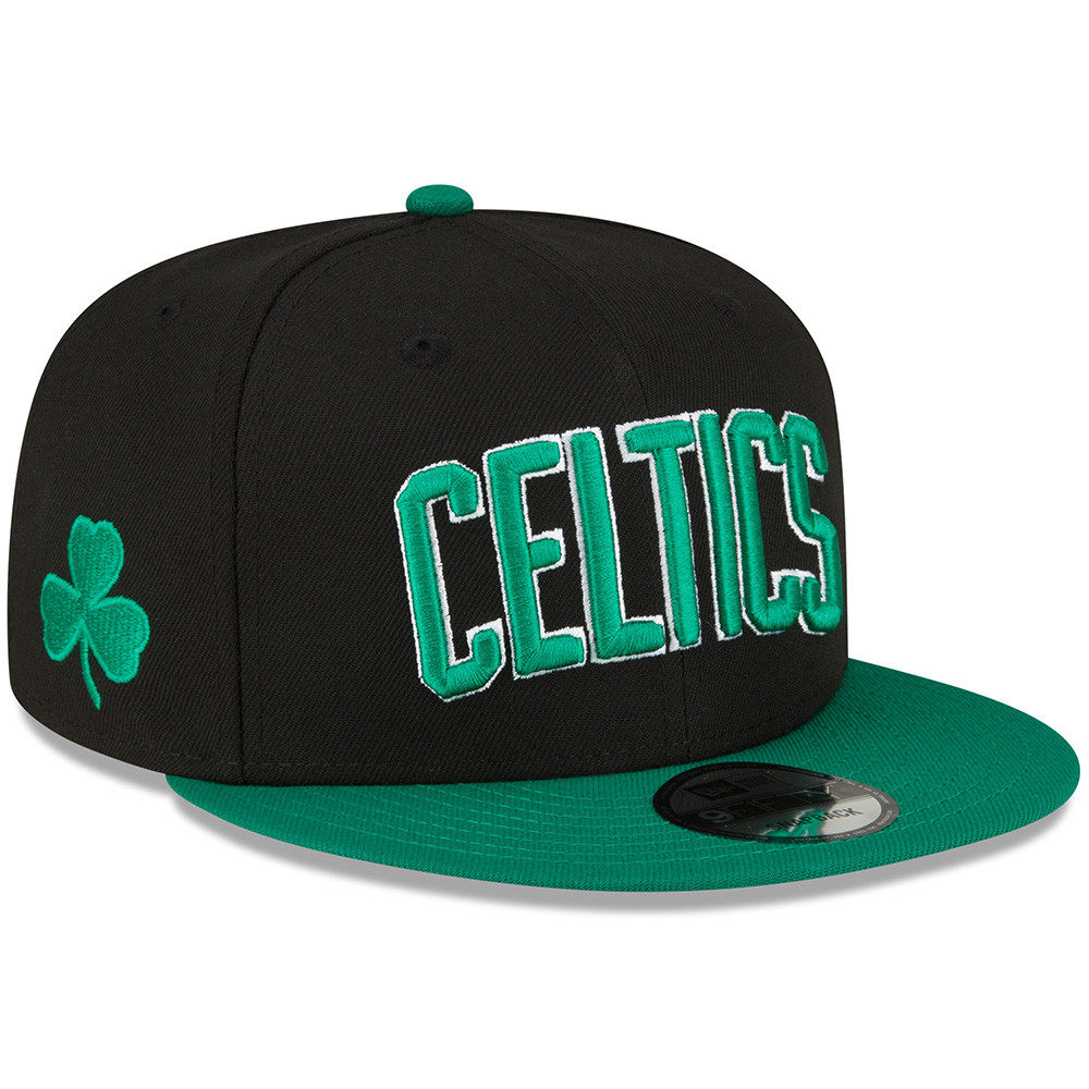 Celtics Statement Black 9FIFTY SnapBack Cap - Boston ProShop