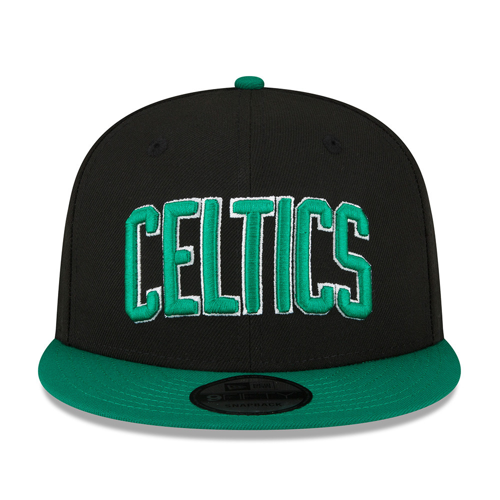 Celtics Statement Black 9FIFTY SnapBack Cap - Boston ProShop