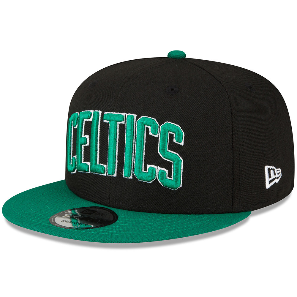 Celtics Statement Black 9FIFTY SnapBack Cap - Boston ProShop