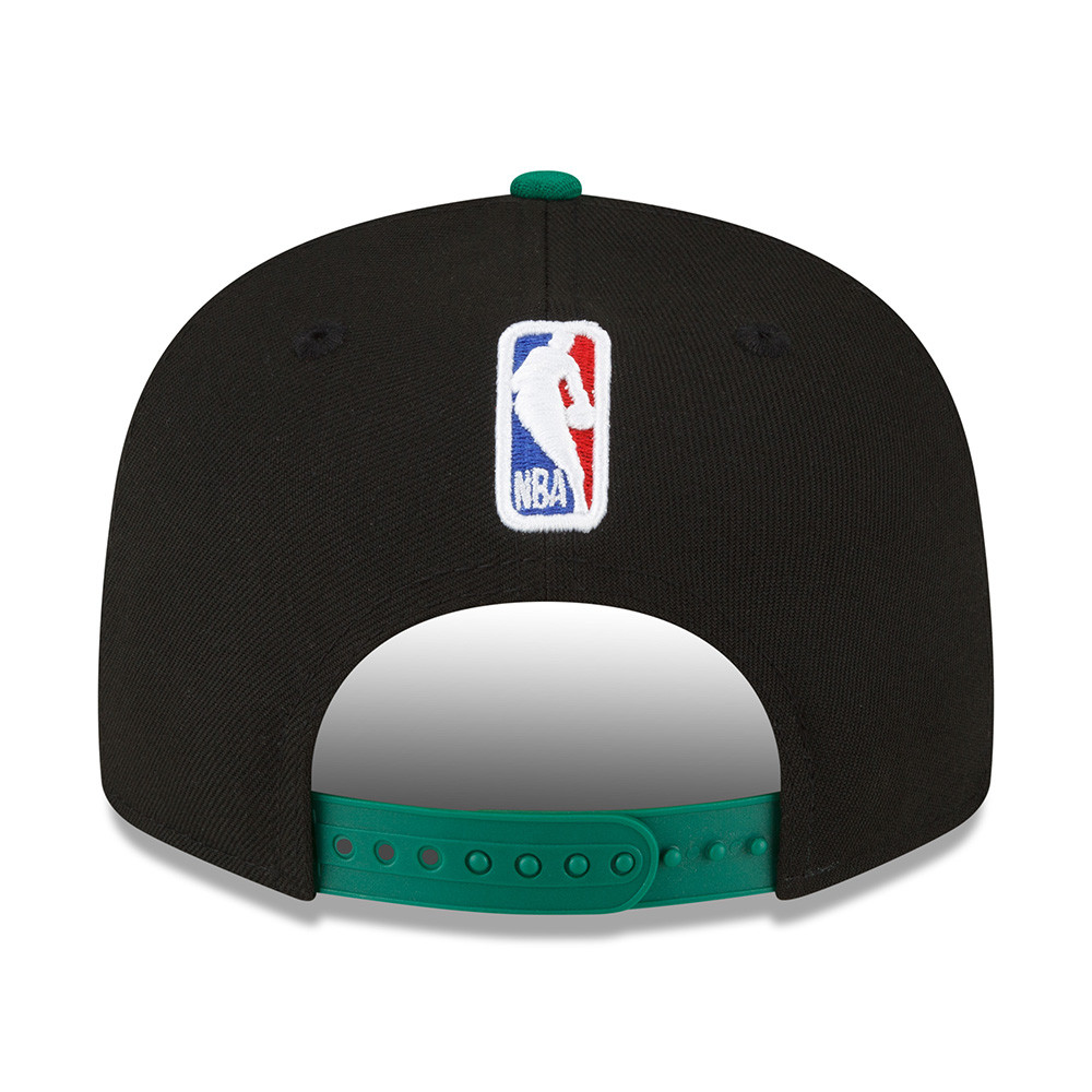 Celtics Statement Black 9FIFTY SnapBack Cap - Boston ProShop