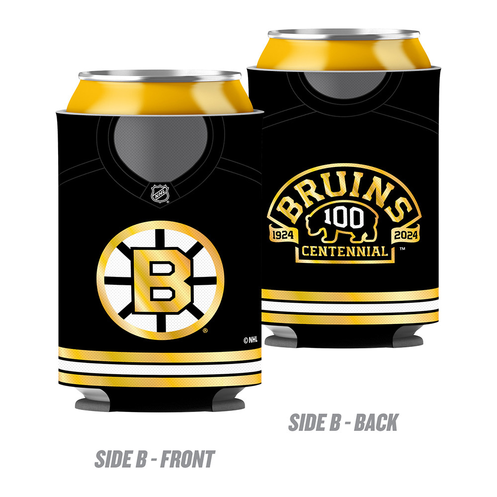 Bruins Centennial Third/Home Jersey Reversible Can Cooler