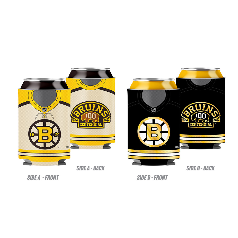 Bruins Centennial Third/Home Jersey Reversible Can Cooler