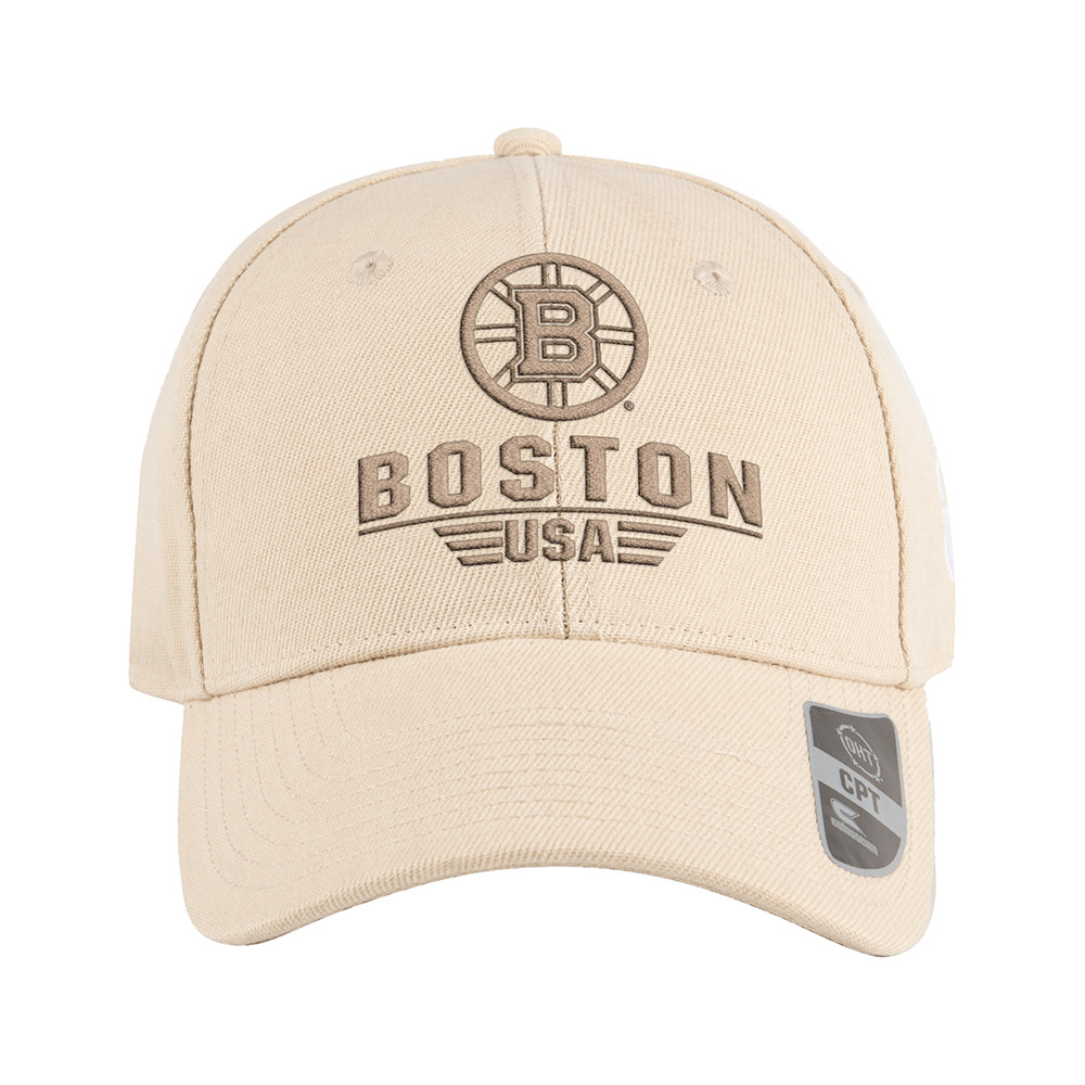 Bruins OHT Clay Tan Cap - Boston ProShop