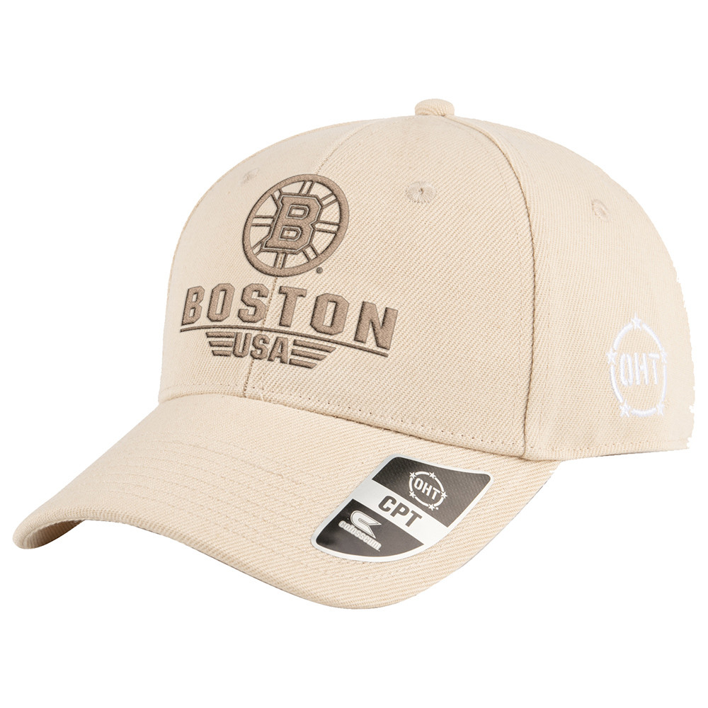 Bruins OHT Clay Tan Cap - Boston ProShop