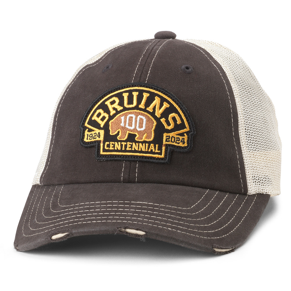 Bruins Centennial Logo Orville Mesh Back Cap