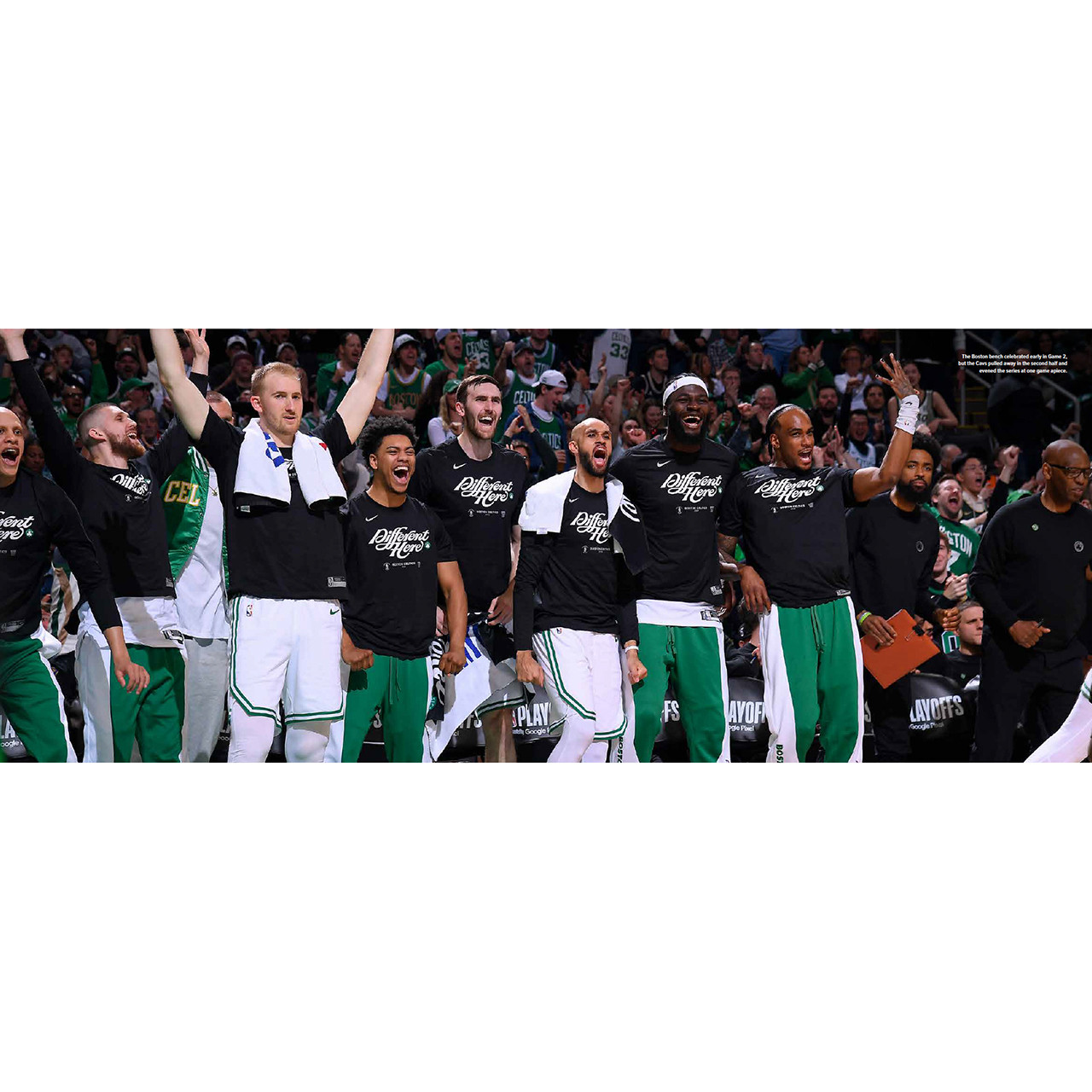 Celtics Banner 18 Commemorative Book