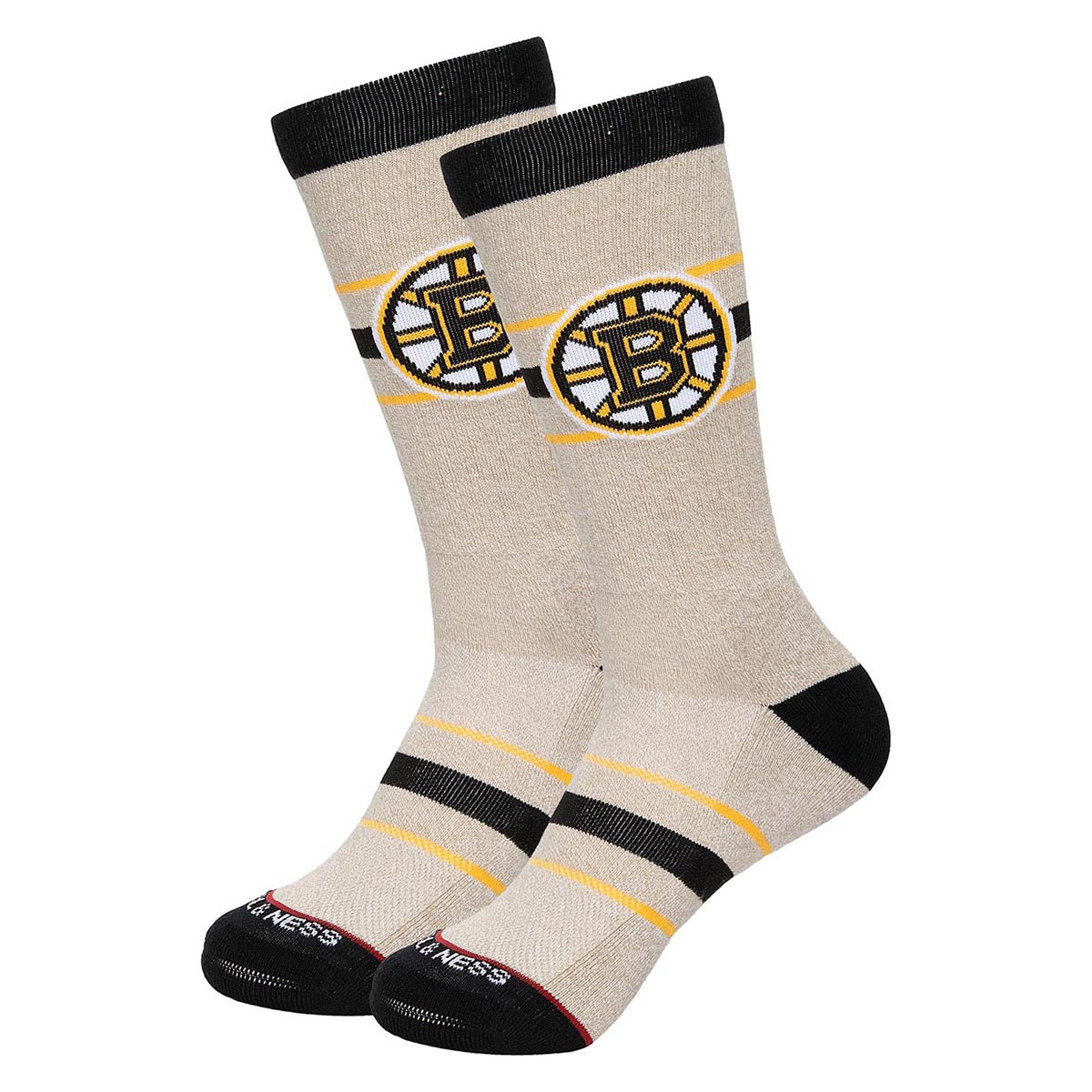 Bruins Mitchell & Ness Vintage Ice Socks - Boston ProShop