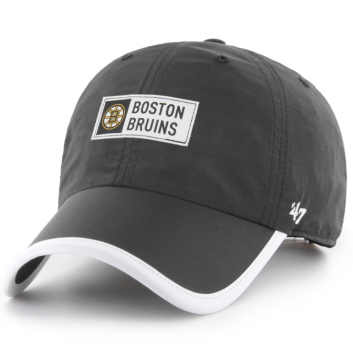 Bruins '47 Member Black Clean Up Cap